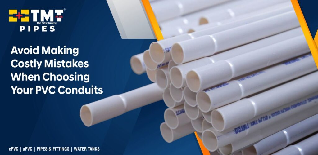 PVC electrical conduit pipes - TMT Plus
