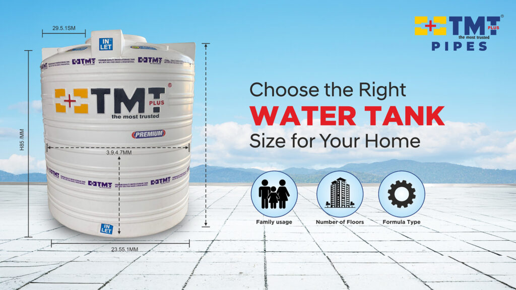 Water Tank Size Guide: Daily Water Use Explained | TMT Plus